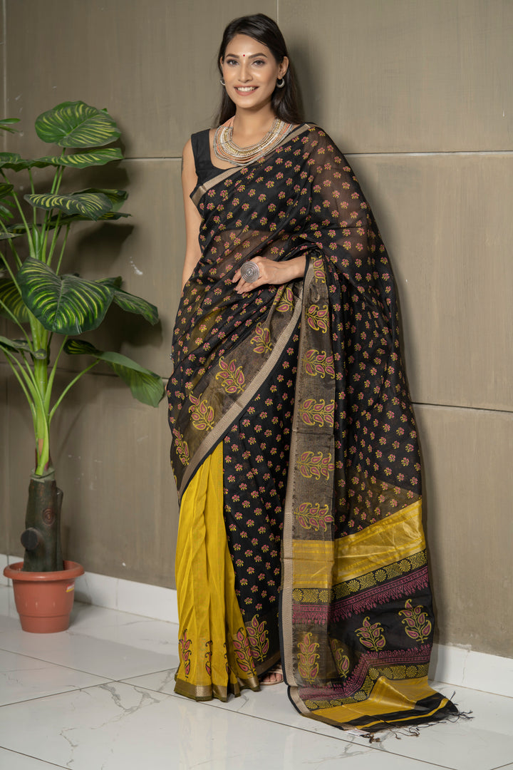 Chanderi Printed Sarees